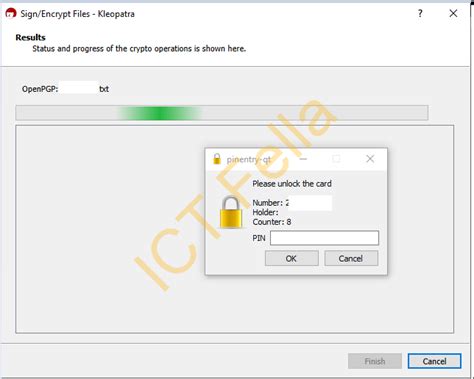how to encrypt decrypt file using yubikey gpg4win kleopatra ict fella