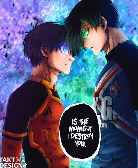 Isagi Vs Itoshi Rin Color By Taktdesigng Em Desenhos De Personagens Da Disney