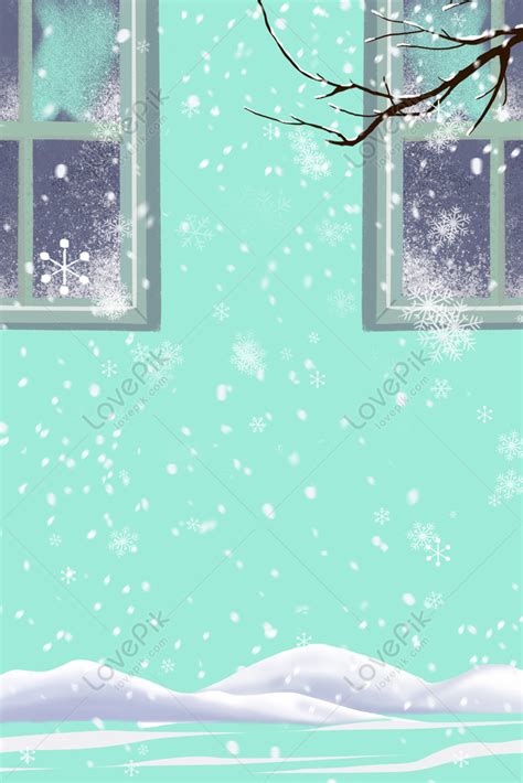 눈 덮인 축제 미니멀리스트 포스터 배경 이미지 Hd 폭설 눈 설원 배경 사진 무료 다운로드 Lovepik