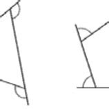 1 Illustration Of The Problem Which Of The Sums Of Exterior Angles Is Download Scientific