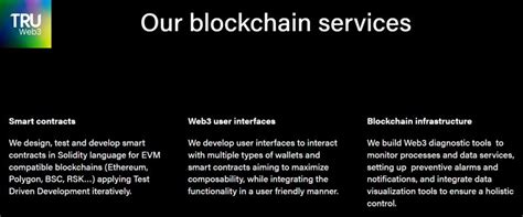tru web3 blockchain development and ux on linkedin blockchain web3