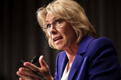 Betsy Devos Supports Same Sex Marriage Spokesman Says