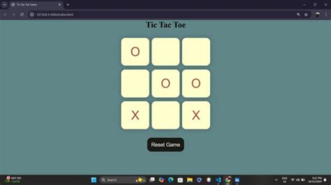 Gamedevelopment Tictactoe Programming Thankyou Priyanshu Patil