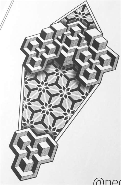 Pin On Geometric Tattoos Geometric Tattoo Outline Geometric Tattoo Flash Geometric Hexagon