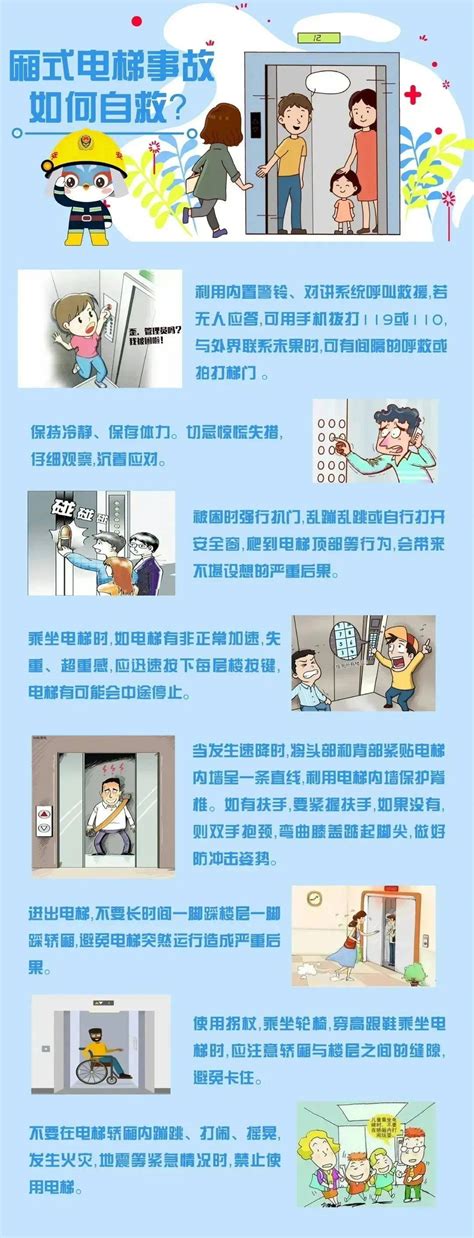 被困电梯如何自救？ 人员 救援 马鞍山