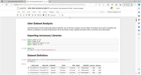 Finished Uber Data Analysis With Alfido Tech Kiran Kumar Panda Posted On The Topic Linkedin
