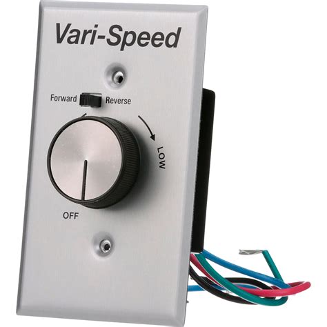 Tpi Ceiling Fan Speed Controller 120 Volts Reversible Controls Up To 5 Fans Model Kbwc 15sk