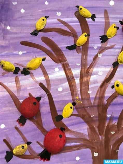 Коллективная работа «Птицы 6 фото Воспитателям детских садов школьным учителям и педагогам