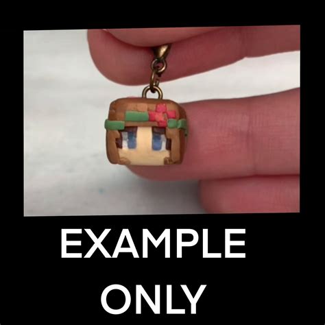 Custom Minecraft Head Etsy