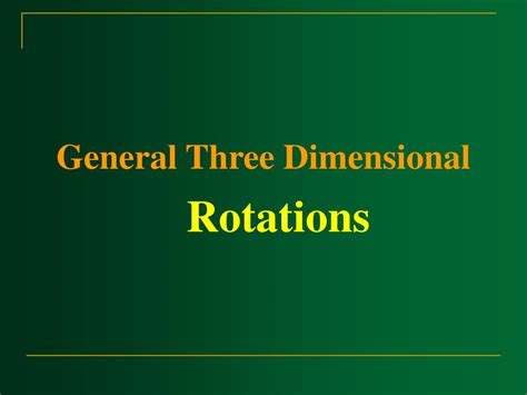 Ppt Three Dimensional Modeling Transformations Powerpoint Presentation Id588868