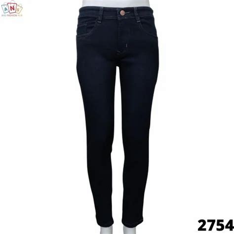 Regular Fit Plain Mens Stretch Jeans Black At Rs 590piece In Delhi