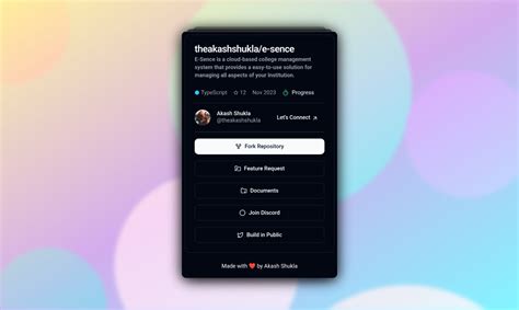 GitHub Theakashshukla EProject Showcase Experience Digital Project Code