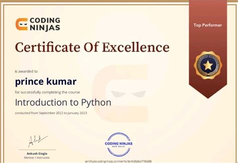 Prince Kumar On Linkedin Python Experience Coding Pythonprogramming Codingninjas