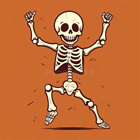 Ghost Skeleton Concept Halloween Day Stock Illustration Illustration Of Graphic Dance 293562185