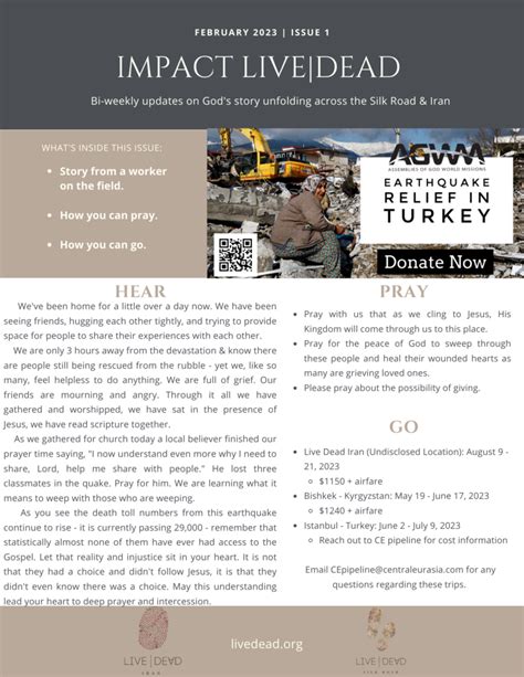 February 2023 Issue 2 Live Dead