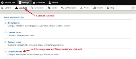 Create Use New View Modes YMCA Website Services