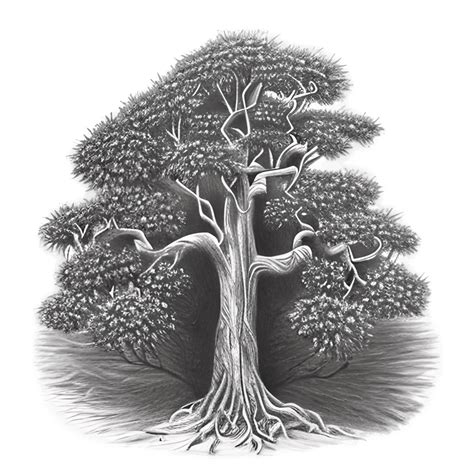 Digital Graphic Money Tree · Creative Fabrica