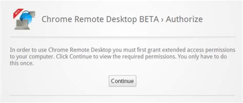 Chrome Remote Desktop