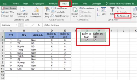 Hướng dẫn dùng hàm lọc dữ liệu có điều kiện trong excel Thợ Sửa Máy