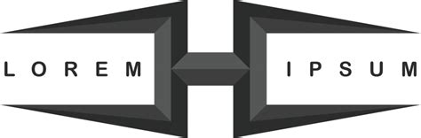 Alphabet Letter H Logo Logotype Template Extreme Brand Sign Vector Extreme Brand Sign Png And
