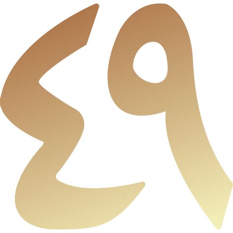 Numerical Symbol Generic Gradient Fill Icon