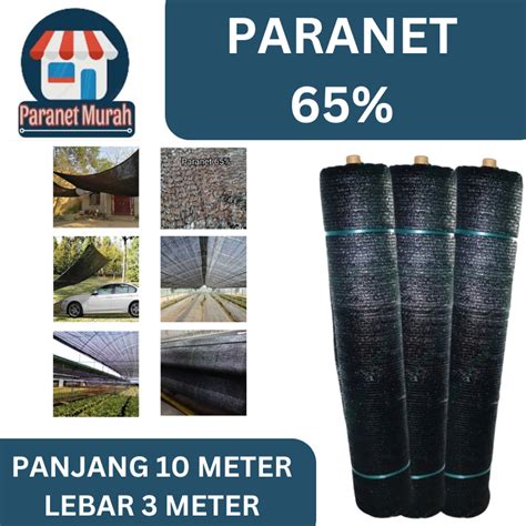 Jual Paranet 65 Panjang 10 Meter X Lebar 3 Meter Shade Net Shopee Indonesia