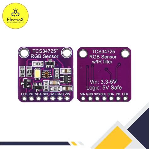 Tcs34725 Color Sensor Rgb Sensor Board Electroxbd