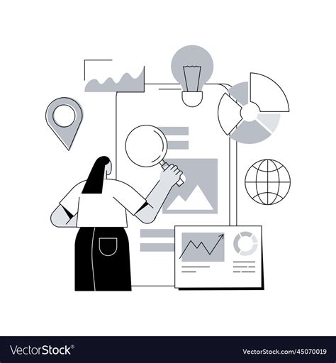 Digital Strategy Abstract Concept Royalty Free Vector Image