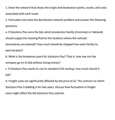 Case Problem Solutions Plus Problem Description