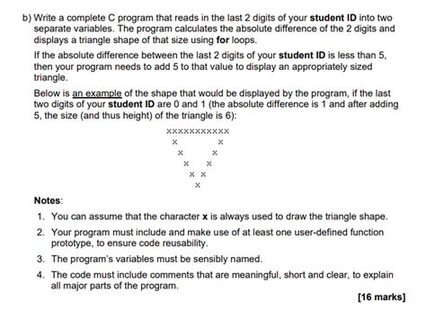 Solved B Write A Complete C Program That Reads In The Last