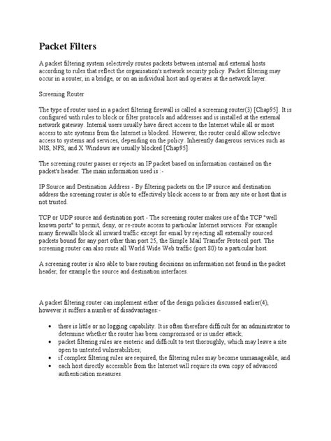 Pdf Packet Filters Dokumen Tips