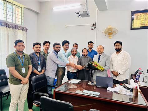 Sadman Sayed Mahin On Linkedin Floral Welcome To The Newly Appointed Dean Of The Faculty Of