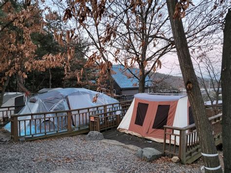 양주 캠핑장 중 최대규모 캠핑장인 휴리조트 캠핑장에서 우중 캠핑 네이버 블로그