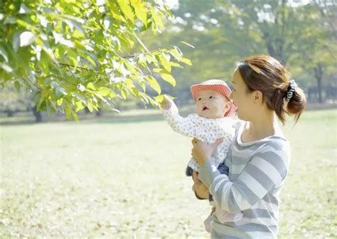 夏天可以带宝宝出门吗 夏天太热宝宝能出门吗 夏天7点多带婴儿出门 大山谷图库