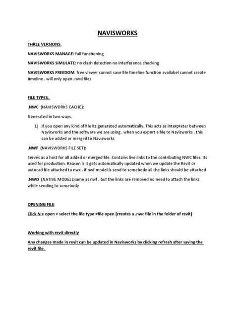 Navisworks Pdf Autodesk Revit Computer File