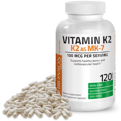 Vitamin K2 Supplement Walmart Now Vitamin K2 100 Mcg 100 Vcaps 0990