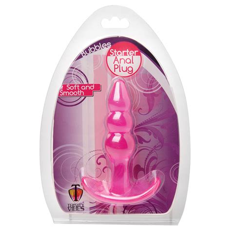 Bubbles Bumpy Starter Anal Plug Pink