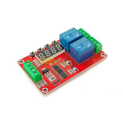 Elecbee Channel Multi Function Relay Module Delay Self Lock CycleTiming Timer Relay V V V