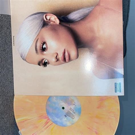Ariana Grande Peach Sweetener Vinyl Original Press Depop