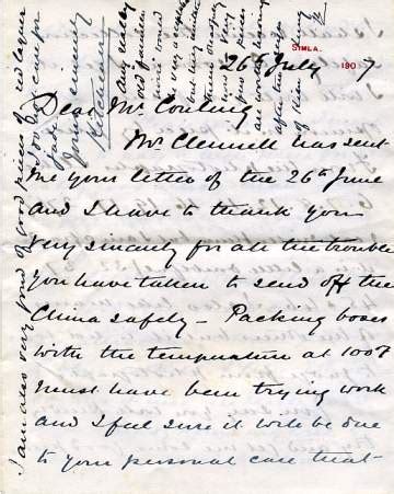 Kitchener Horatio Herbert 1st Earl Letters Autographs Documents