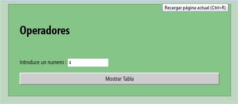 Tabla Php Ciclo While Suma Resta Multiplicación Y División Baulphp