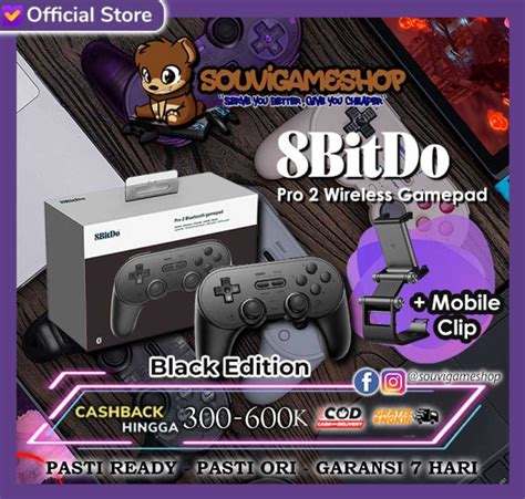 Jual 8bitdo Pro 2 Wireless Gamepad Switch Pc Android Macos Joystick