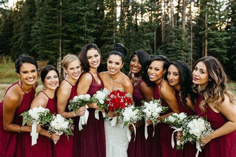 Red And White Rose Bridal Bouquet