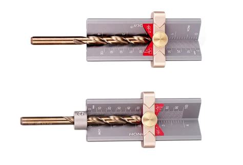 Hongdui Zs03f 3 In 1 Woodworking Drill Bit Depth Gauge