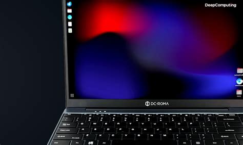 Dc Roma Risc V Laptop Ii Es Un Portátil Basado En Risc V Y Que Usa Ubuntu Como Sistema Operativo