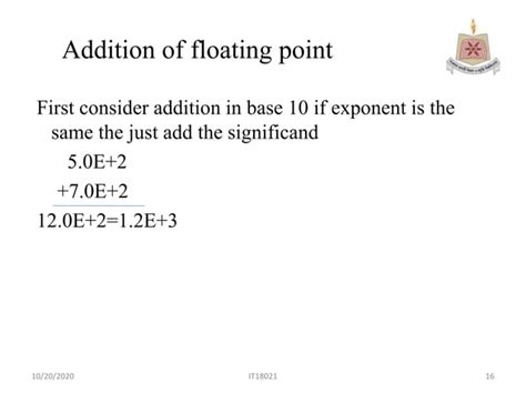 Ieee Floating Point Representation Ppt