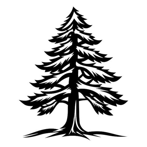 A Simple Yet Powerful Black And White Illustration Of A Majestic
