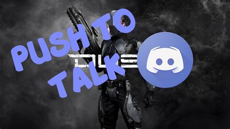 How To Set Up Push To Talk Discord YouTube