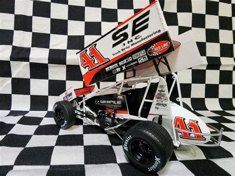 A1824000 2024 Dominic Scelzi 41 Se Inc 1 18th Sprintcar Scelzi
