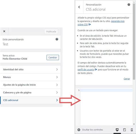 Cómo añadir y modificar CSS en WordPress